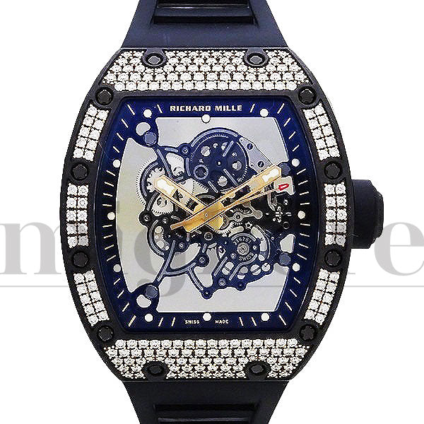 RM055 RG CA バッバ・ワトソン 純正ダイヤ ラバーベルト TPTカーボン｜migliore